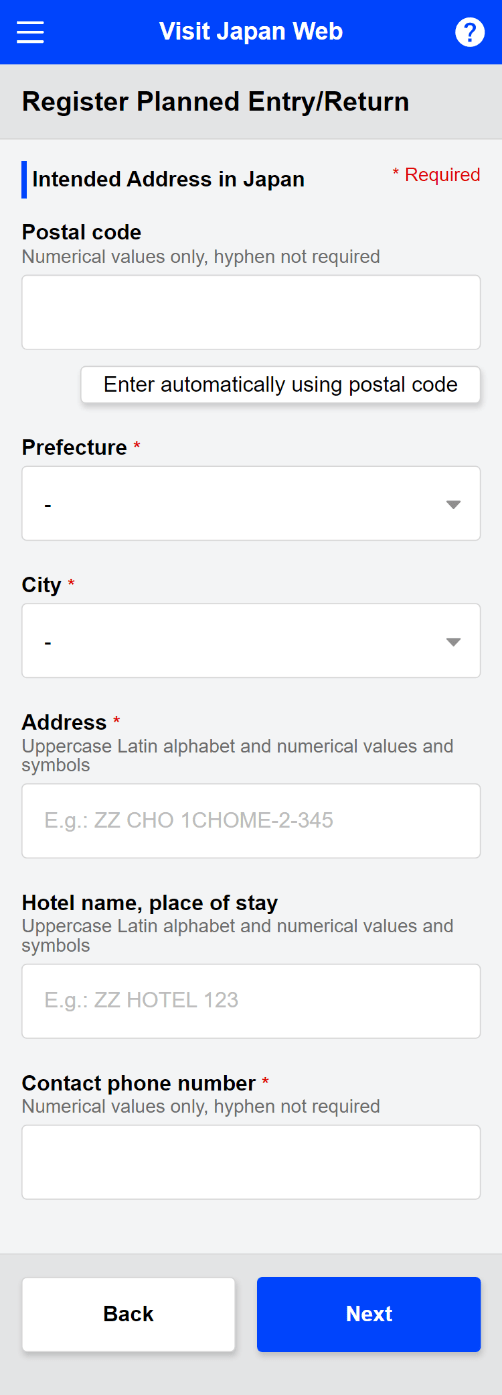 How to Fill in the Visit Japan Web (VJW) : Handy Guide to Entering ...