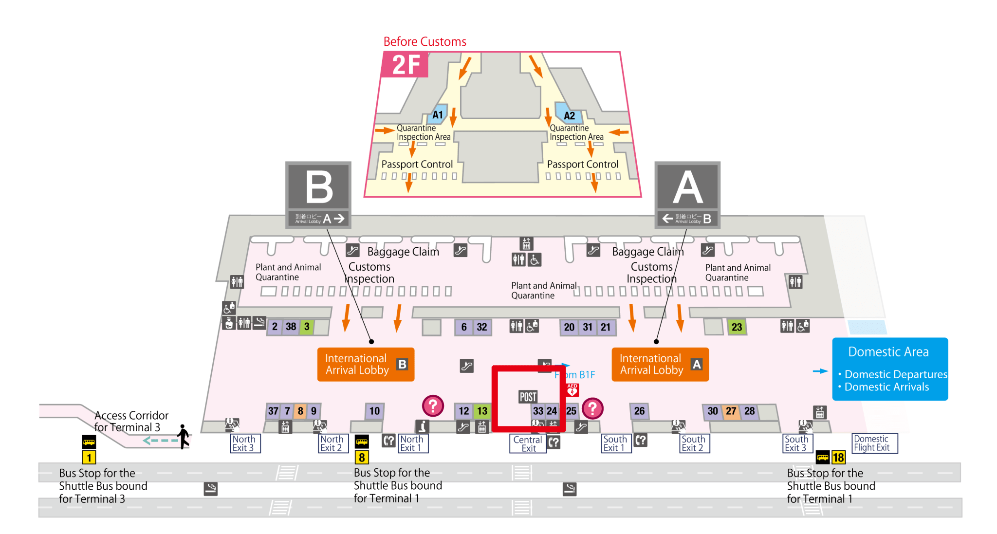 WiFi Return Postbox Locations at Major Japanese Airports - Get Around Japan